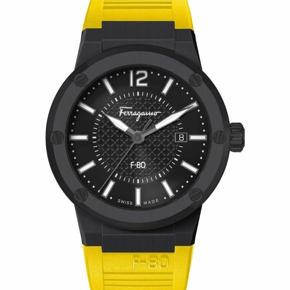 Salvatore Ferragamo | Accessories | Salvatore Ferragamo 44mm Mens F8 ...